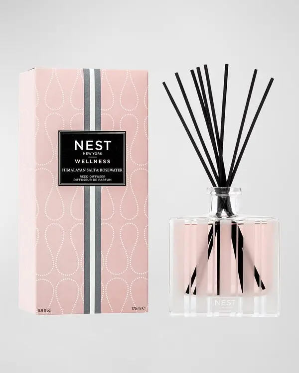 NEST NEW YORK Himalayan Salt & Rosewater Reed Diffuser