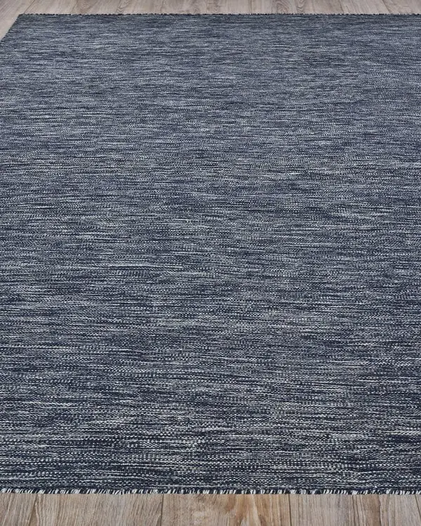 EXQUISITE RUGS Grosswiler Flatweave Rug, 6' X 9 - Black