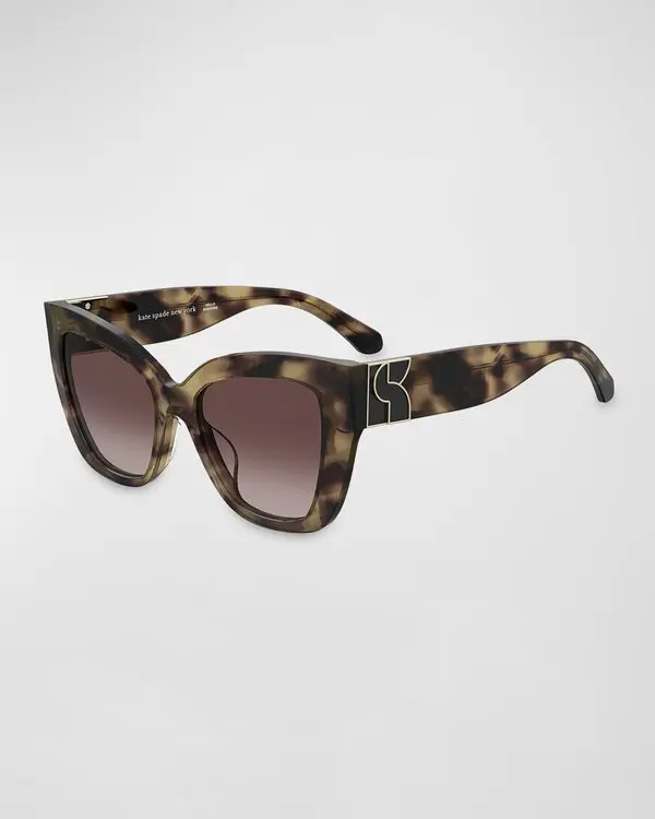 Kate Spade New York Bexley Cat-eye Sunglasses - Hvn