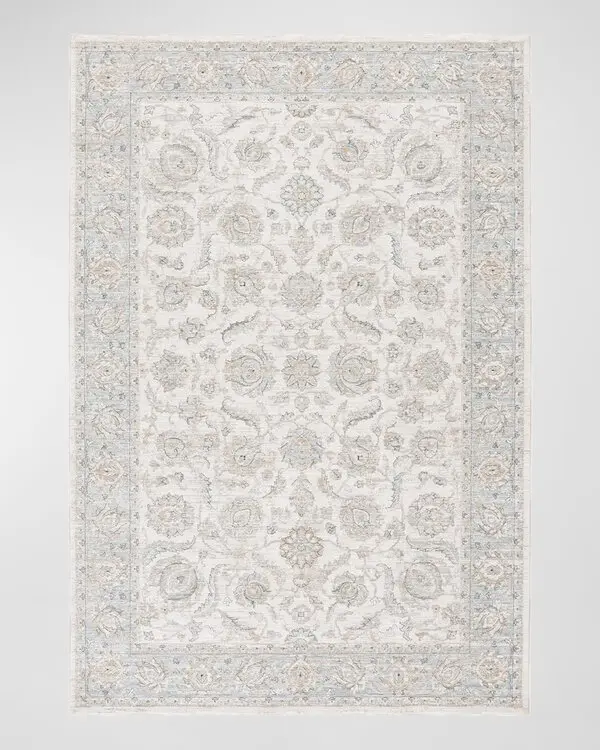 Ralph Lauren X Koenne Power-loomed Rug, 9' X 12 - Light Gray