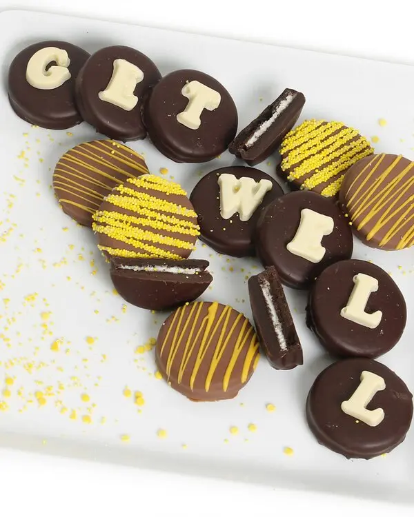 CHOCOLATE COVERED COMPANY Get Well Belgian Chocolate Covered Sandwich Cookies