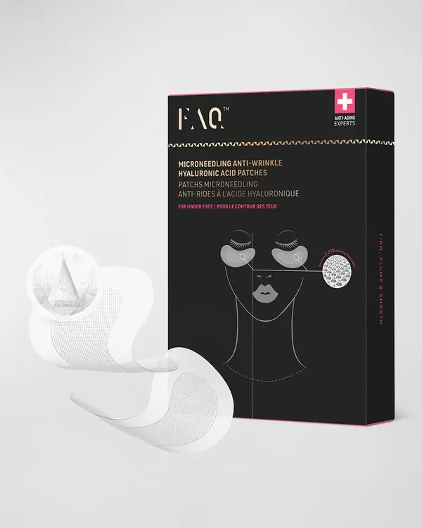 Foreo Faq Microneedling Anti-wrinkle Hyaluronic Acid Patches For Under Eyes