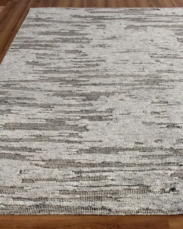 EXQUISITE RUGS Paradise Hand-loomed Rug, 9' X 12 - Silver