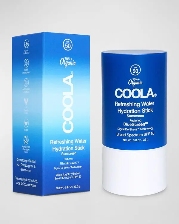 COOLA Organic Refreshing Water Stick Spf50, 0.8 Oz - One-color