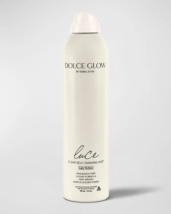 DOLCE GLOW BY ISABEL ALYSA Luce Mist Clear Self Tanning Mist In Light Medium, 6.4 Oz