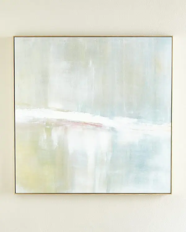 BENSON-COBB STUDIOS Refuge Square 54x54, Hand-embellished