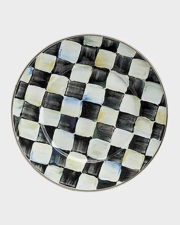 MACKENZIE-CHILDS Courtly Check Salad Plate - One-color
