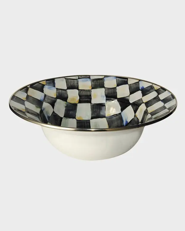 MACKENZIE-CHILDS Courtly Check Serving Bowl - One-color