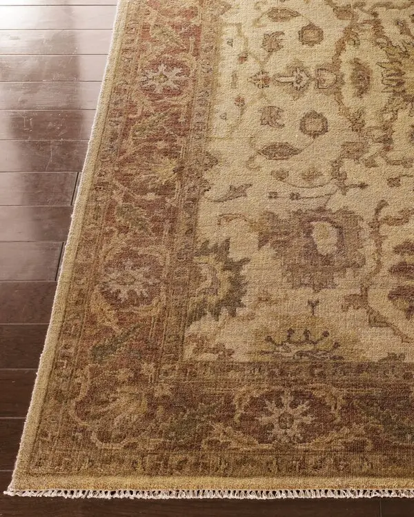 HAVEN & LOOM Latte Rust Oushak Rug, 8' X 10
