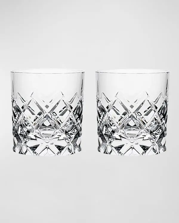 ORREFORS Sofiero 9 Oz. Old Fashioned Glasses, Set Of 2
