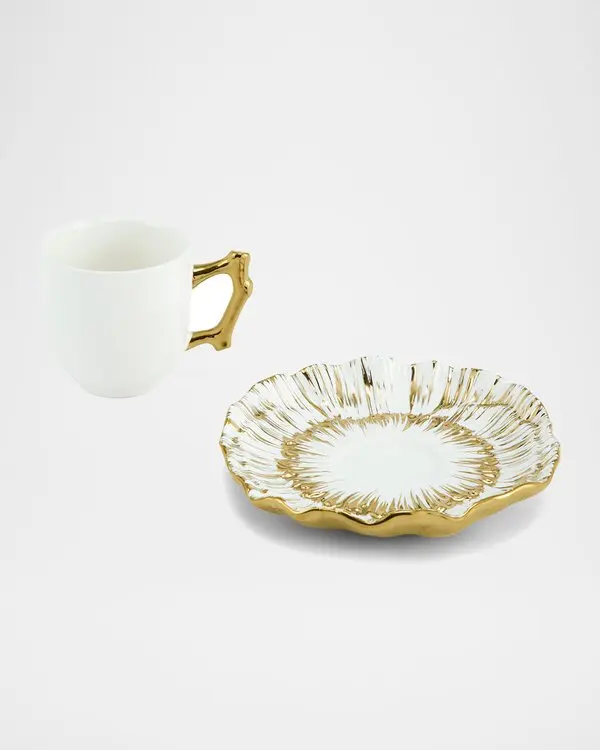 Michael Aram Anemone Demitasse Set - One-color