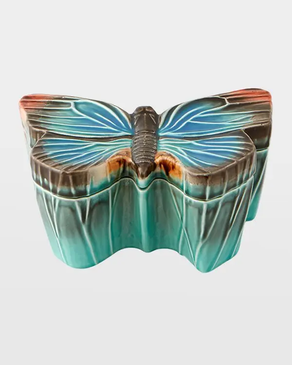 BORDALLO PINHEIRO Cloudy Butterflies" Box Claudia Schiffer - One-color