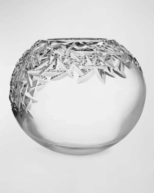 ORREFORS Carat 13" Globe Vase, Extra-large
