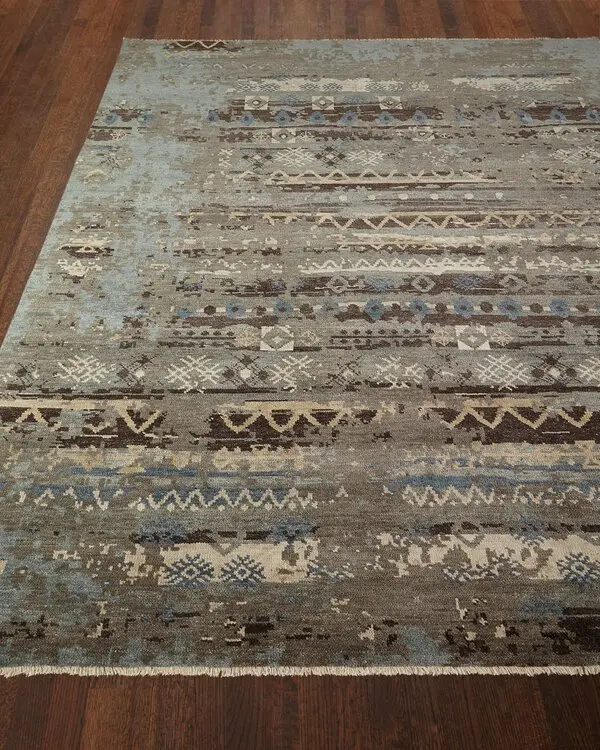 HAVEN & LOOM Denley River Hand-knotted Rug, 6' X 9