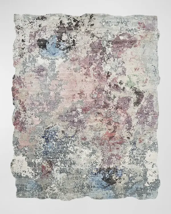 HAVEN & LOOM Abstract Hand-knotted Rug, 8' X 10