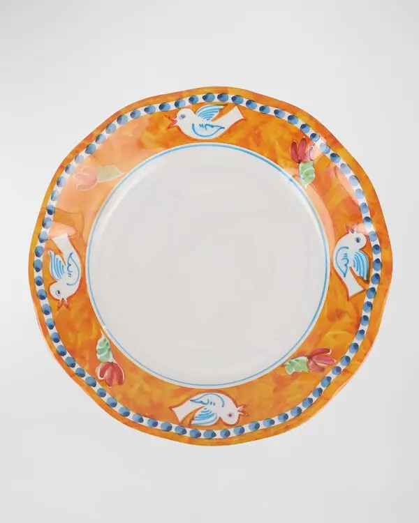 VIETRI Melamine Campagna Uccello Salad Plate - Multi