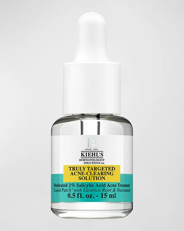KIEHL'S SINCE 1851 Truly Targeted Acne-clearing Solution With Salicylic Acid, 0.5 Oz - One-color
