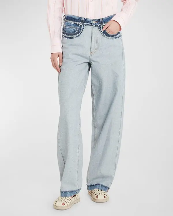 Marni Low-waisted Inside-out Jeans