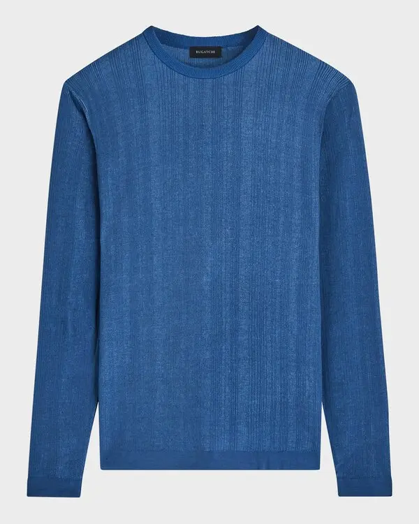 Bugatchi Cotton-silk Crewneck Sweater