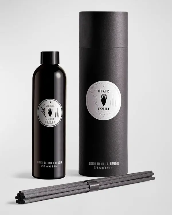 L'Objet Cote Maquis Apothecary Diffuser Oil + Reeds Refill, 8 Oz