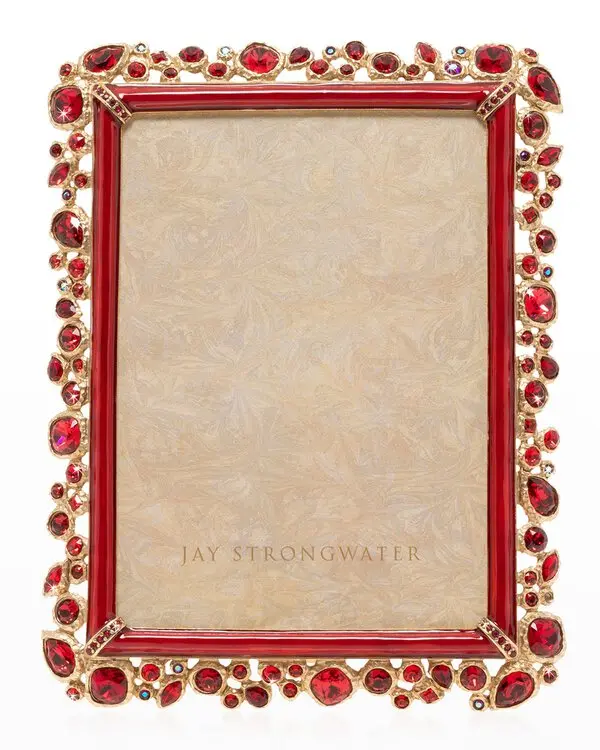 JAY STRONGWATER Bejeweled Frame, 5" X 7