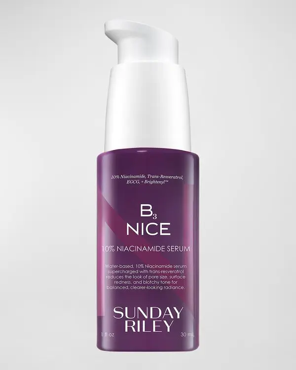 Sunday Riley Be Nice 10% Niacinamide Serum, 1 Oz - One-color