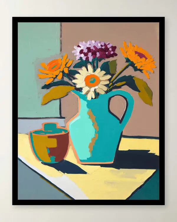 PRESTIGE ARTS Retro Blooms 2" Giclee