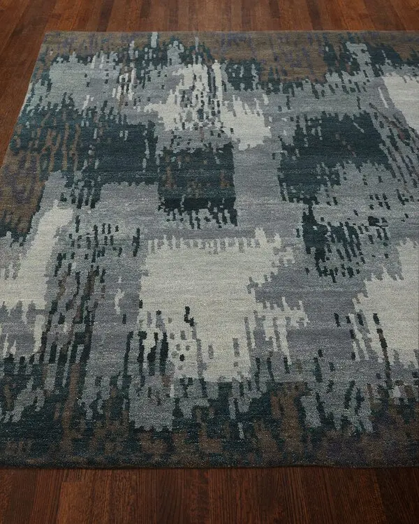 Natori Forest Brushstroke Hand Knotted Rug, 8' X 10