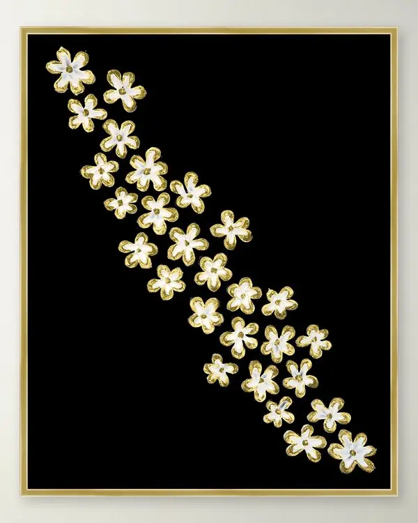 PRESTIGE ARTS Floral Cascade" Giclee