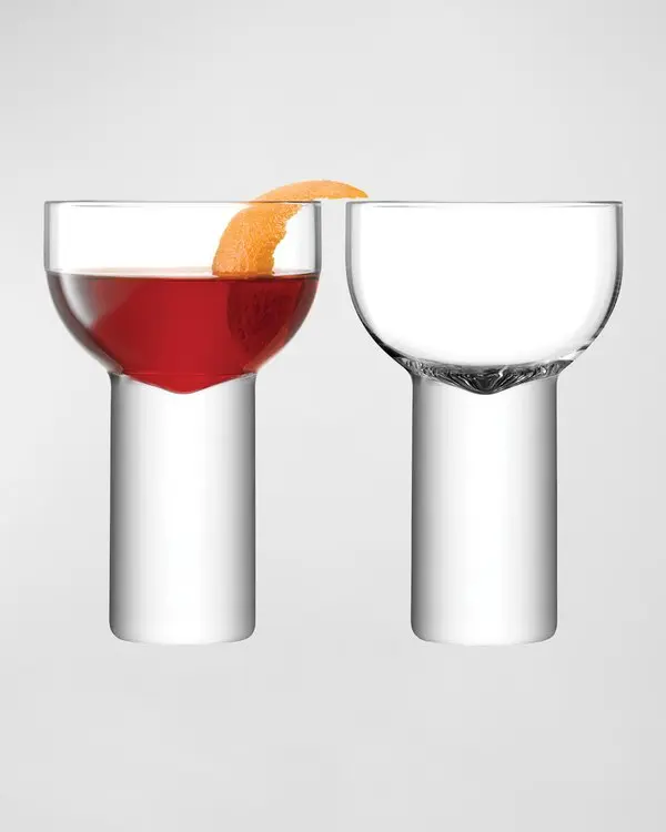 LSA Boris Nick & Nora Glasses, Set Of 2