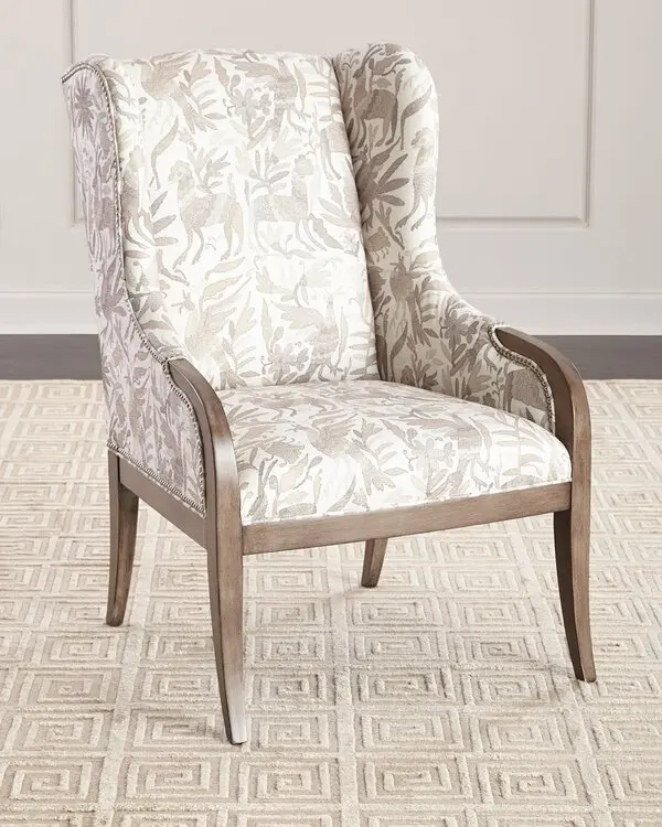 MASSOUD Rosilind Wing Chair