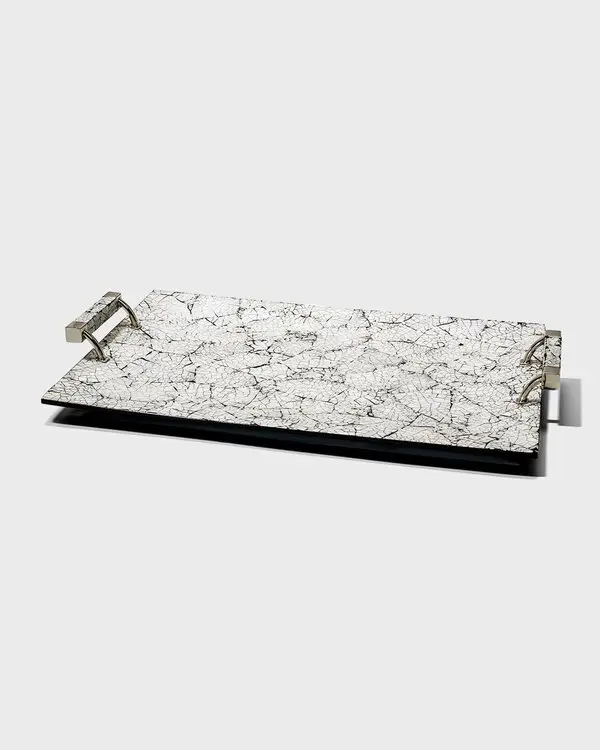 LADORADA Ostrich Eggshell Large Tray