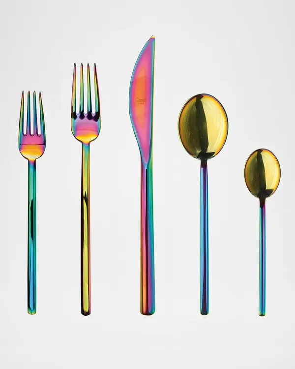 MEPRA Due Rainbow 5-piece Flatware Set - One-color