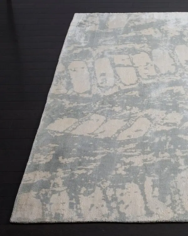 SAFAVIEH Drizzling Mist Hand-loomed Rug, 6' X 9