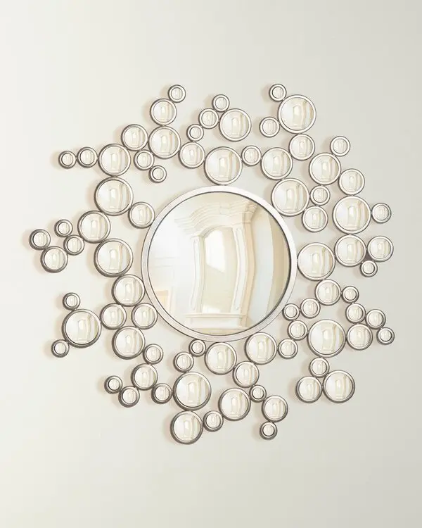 ASHLEY CHILDERS FOR GLOBAL VIEWS Aquarius Mirror - Gold Leaf