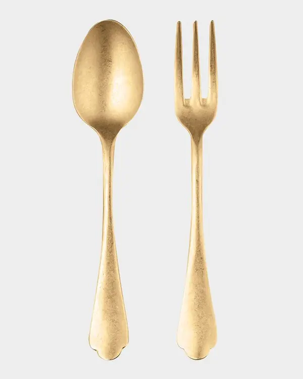 MEPRA Dolce Vita Pewter Oro Serving Utensil Set - One-color
