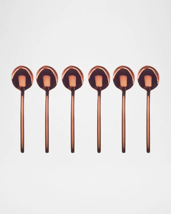 MEPRA Due Bronxo 6-piece Coffee Spoon Set