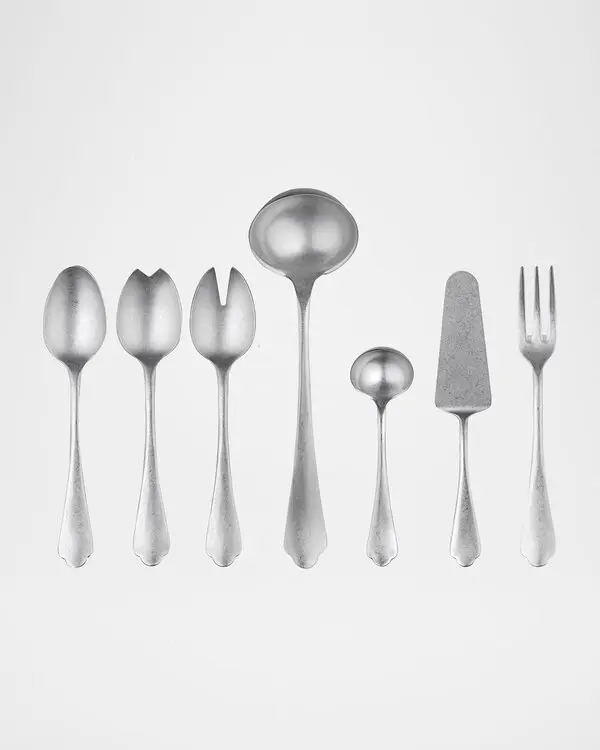 MEPRA Dolce Vita Pewter 7-piece Full Serving Set - One-color