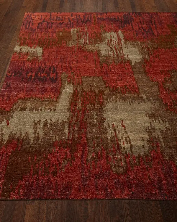 Natori Brick Brushstroke Rug, 4' X 6