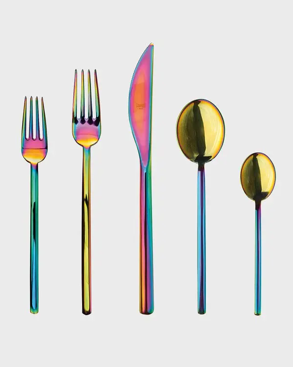MEPRA Due Rainbow 20-piece Flatware Set - One-color