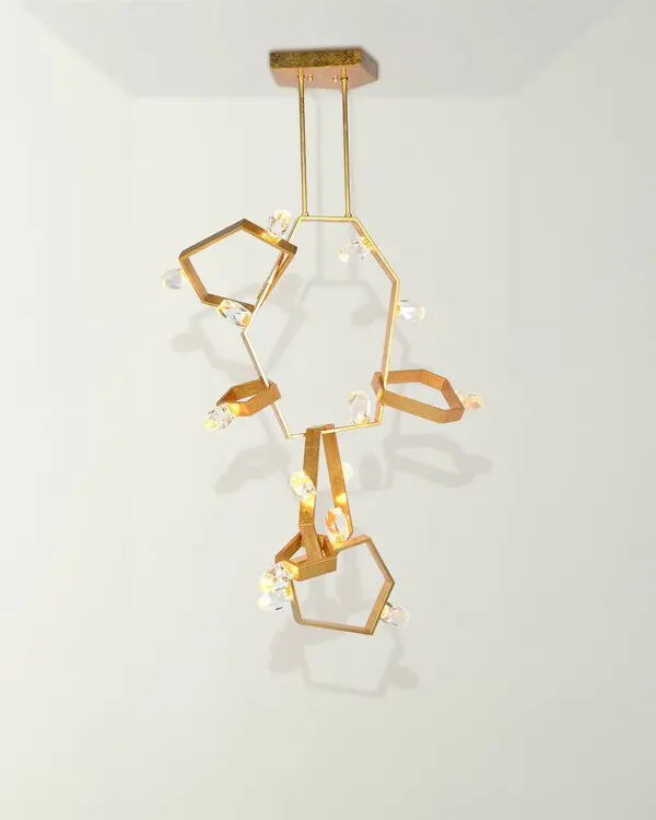ASHLEY CHILDERS FOR GLOBAL VIEWS Ashton Chandelier - Vertical