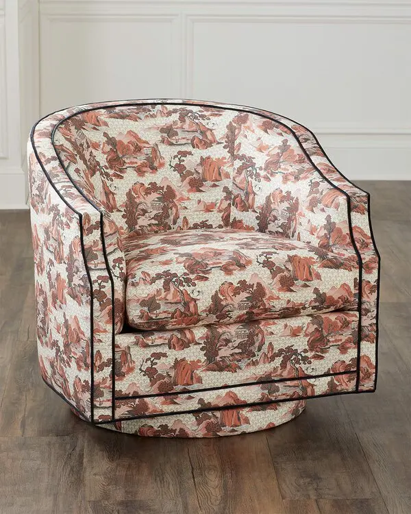 MASSOUD Greer Swivel Chair