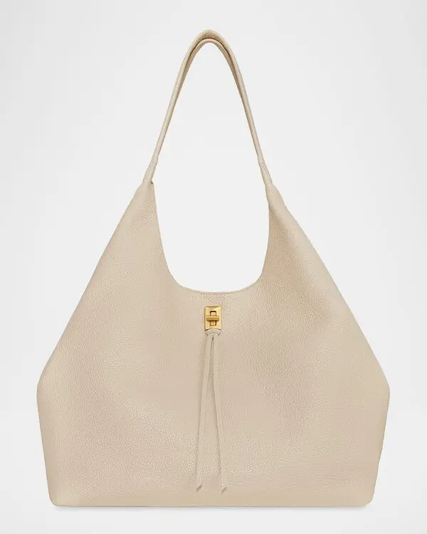 Rebecca Minkoff Darren Leather Tote Bag - Stone