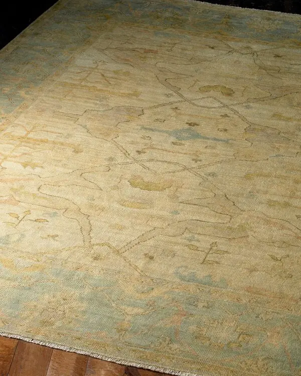 EXQUISITE RUGS Ocean Light Oushak Rug, 4' X 6