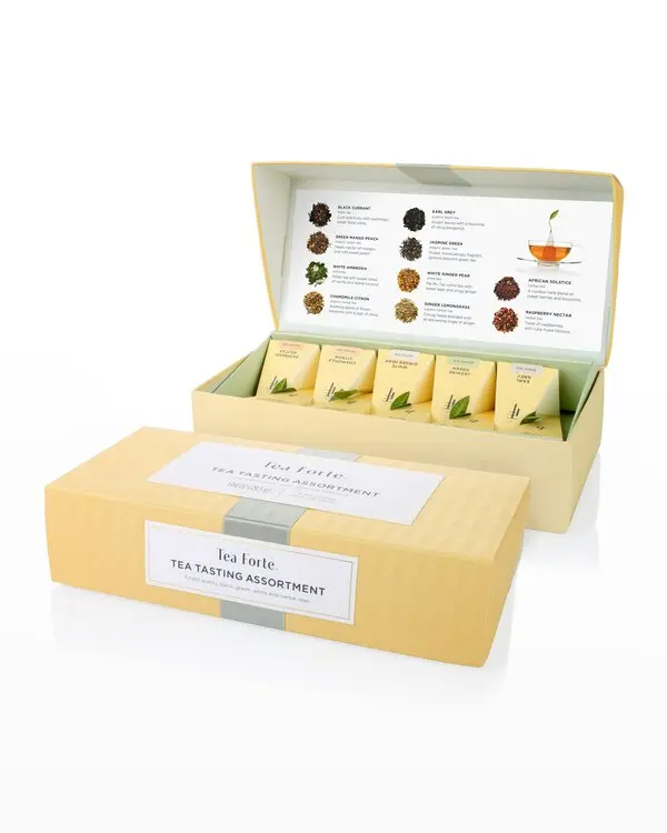 TEA FORTE Tea Tasting Assortment Petite Presentation Box