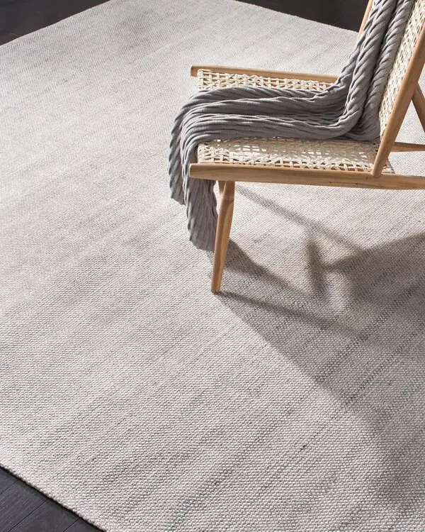 Ralph Lauren Miles Stripe Flat Weave Rug, 9' X 12 - Silver