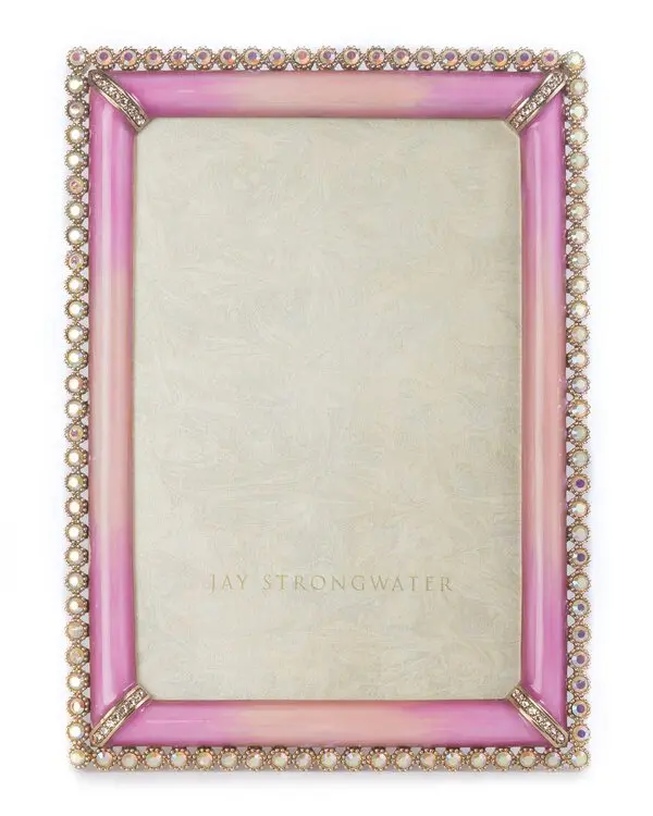 JAY STRONGWATER Lorraine Frame, 4" X 6 - Rose