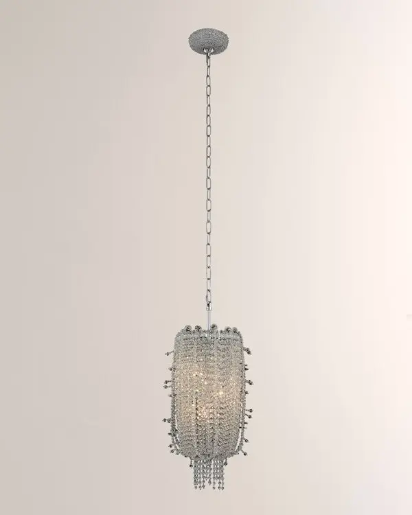 ALLEGRI CRYSTAL BY KALCO LIGHTING 10" Cielo Mini Pendant Light