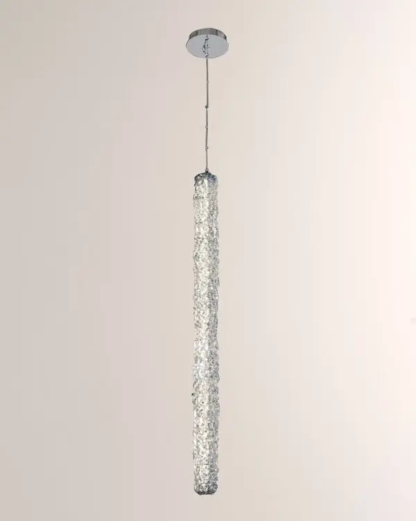 ALLEGRI CRYSTAL BY KALCO LIGHTING Lina 1-column Led Foyer Light