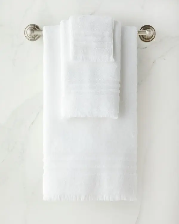 KASSATEX Mercer Hand Towel - White
